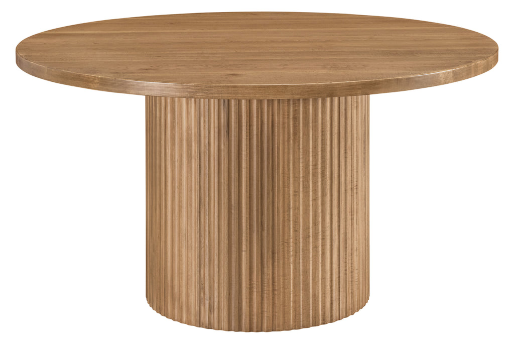 Rainier Single Pedestal Table — Plain and Simple Furniture