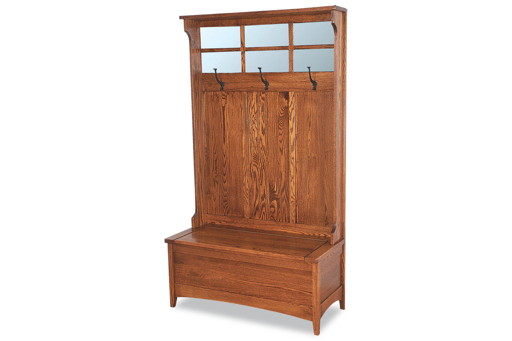 Shaker Hall Seat — Plain and Simple Furniture