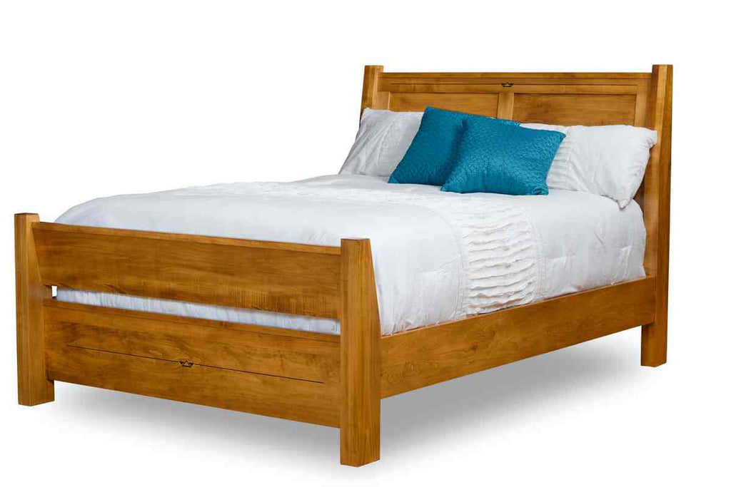 Amish Handcrafted Solid Wood Beds | Plain & Simple — Plain and Simple ...