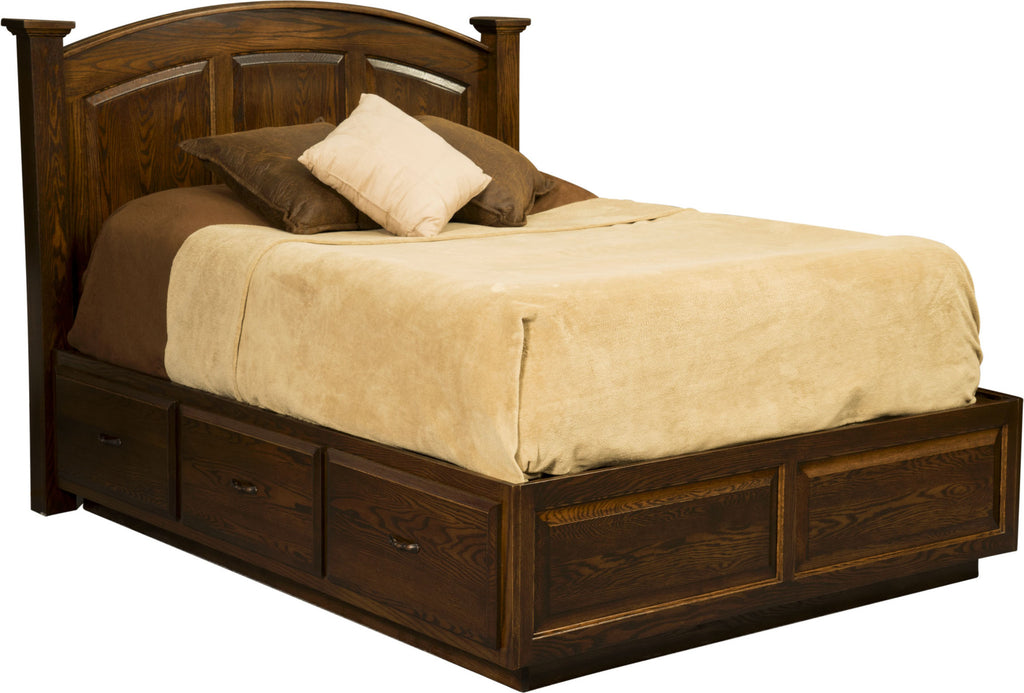 Amish Handcrafted Solid Wood Beds | Plain & Simple — Plain and Simple ...