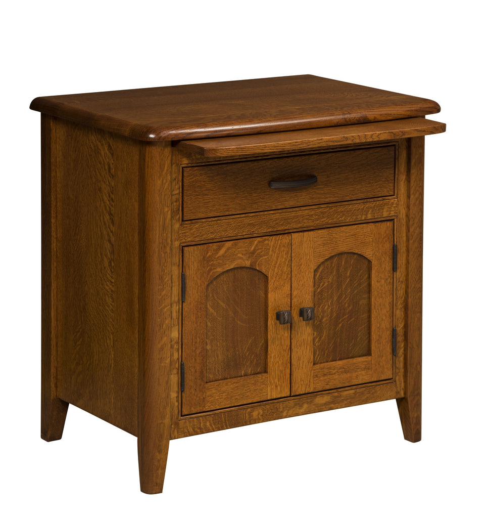 Cascade 1-Drawer, 2-Door Nightstand — Plain and Simple Furniture