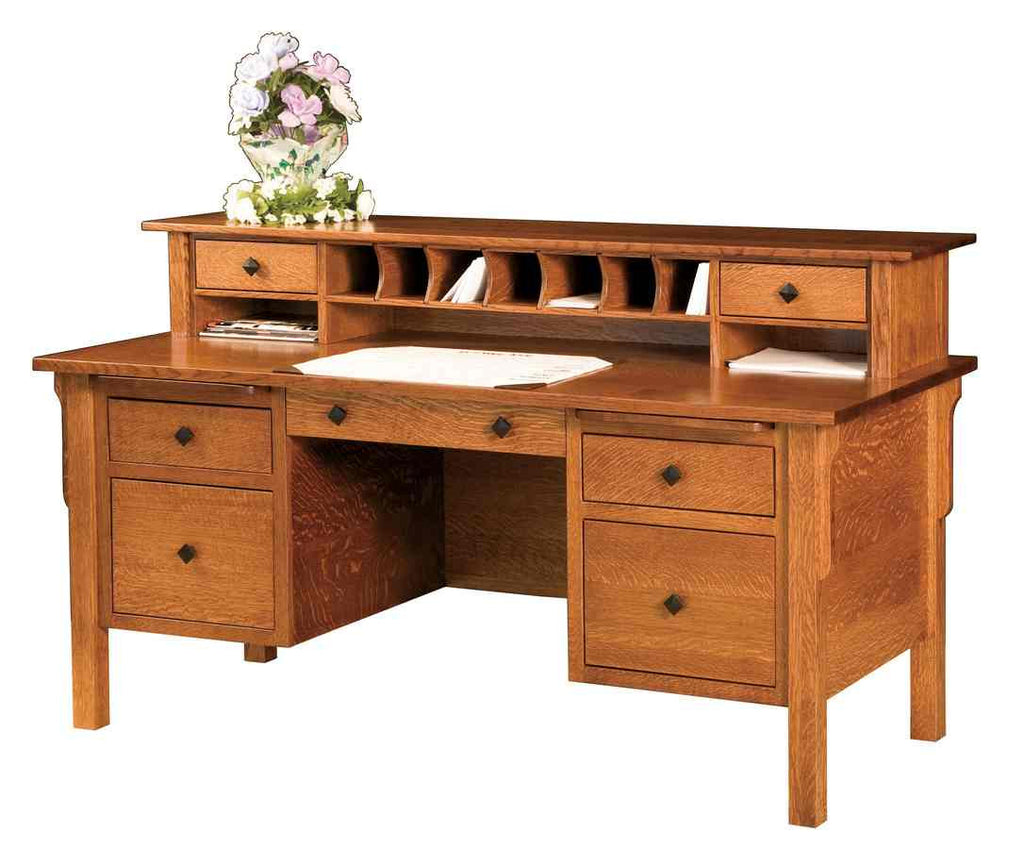 Centennial Flat Top Desk — Plain and Simple Furniture