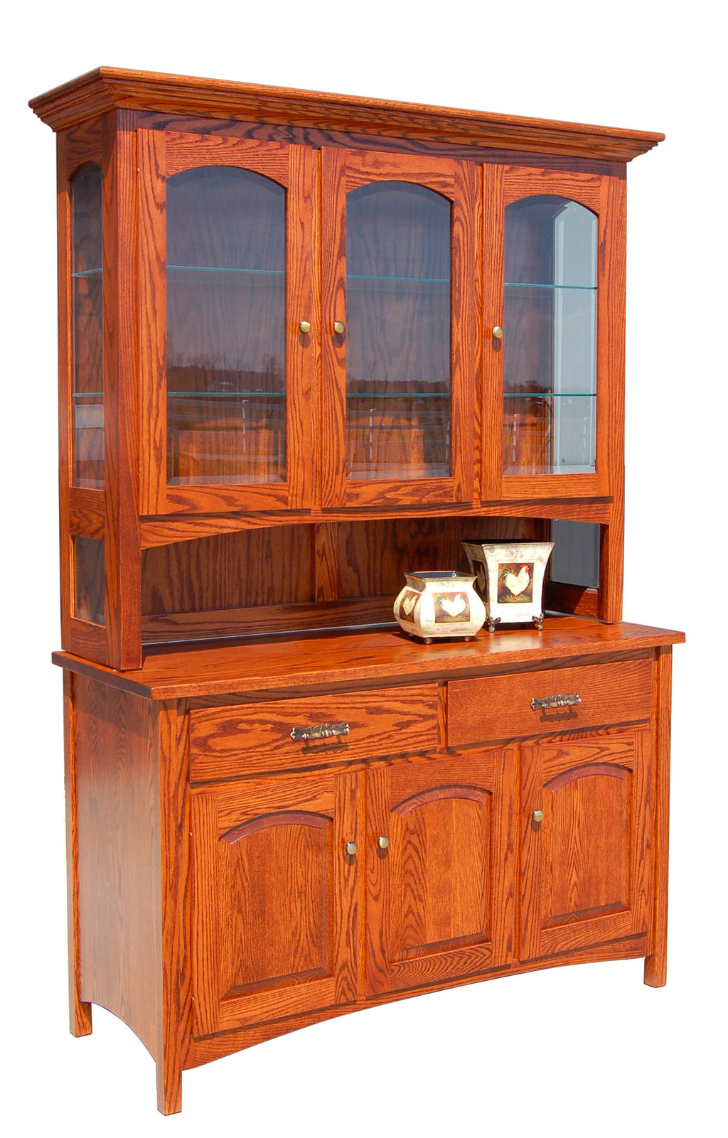 Solid Wood Amish Dining Room Hutches — Page 2 — Plain and Simple Furniture