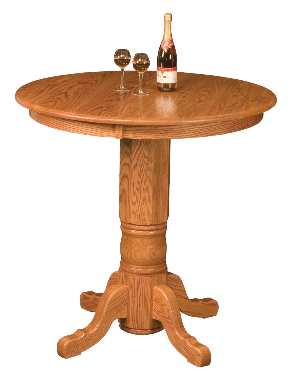 Solid Wood Amish Dining Tables | Custom Dining Tables — Plain and ...